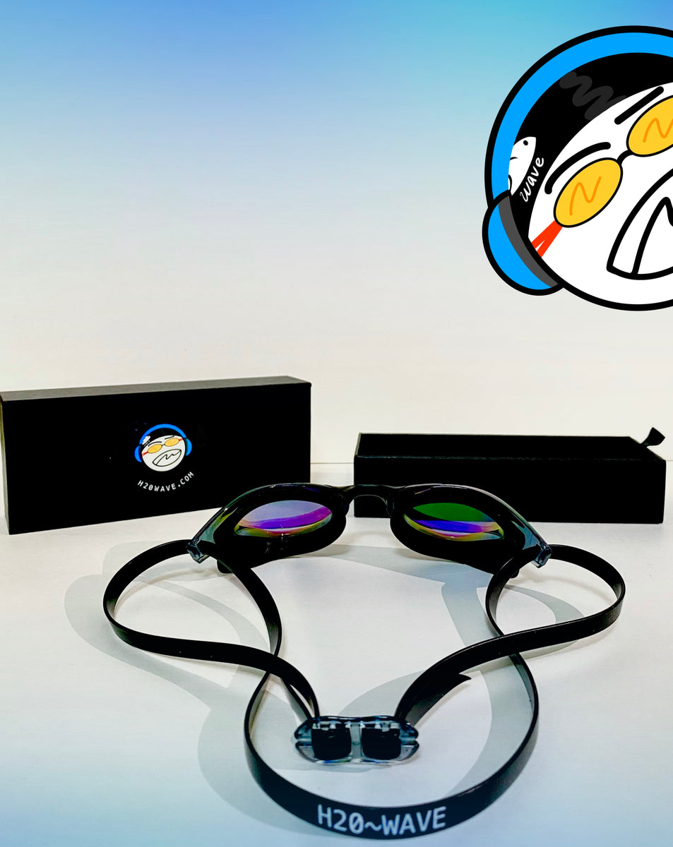 H20WAVE Mirrored Swimming Goggles – H20 Wave